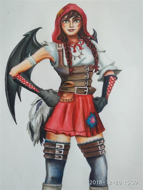 My Favourtite Combo But Drawn Fable And Dusk Wings Rfortnitefashion