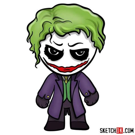 The Joker Cartoon Drawing