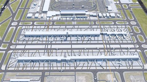 3d Washington Dulles International Airport Model Turbosquid 2016225