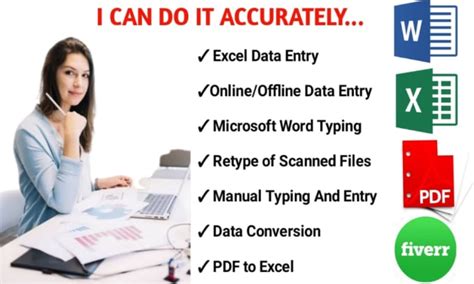 do data entry pdf to world excel and data conversion by mehrunisaumer