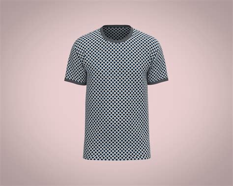 Mens Aop T Shirt 3d Model Turbosquid 1940210