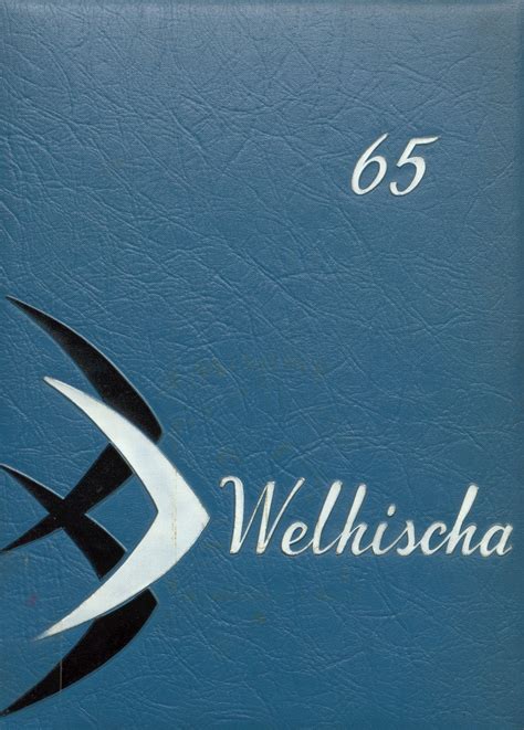 1965 Yearbook From Wellsburg High School From Wellsburg West Virginia