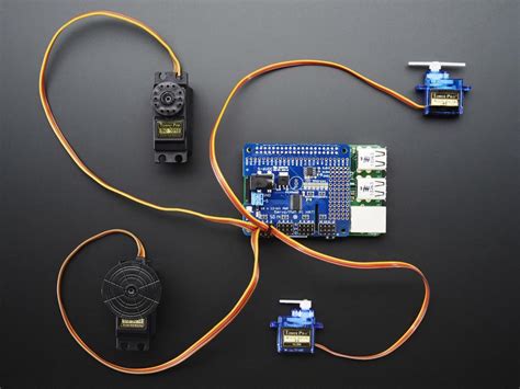 Adafruit Channel PWM Servo HAT Para Raspberry Pi Mini Kit Opencircuit