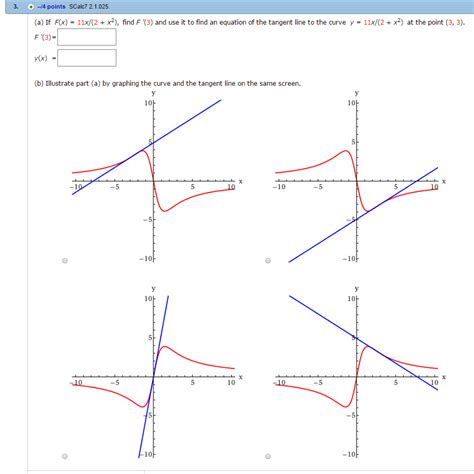 Solved A If F X 11x 2 X2 Find F 3 And Use It To