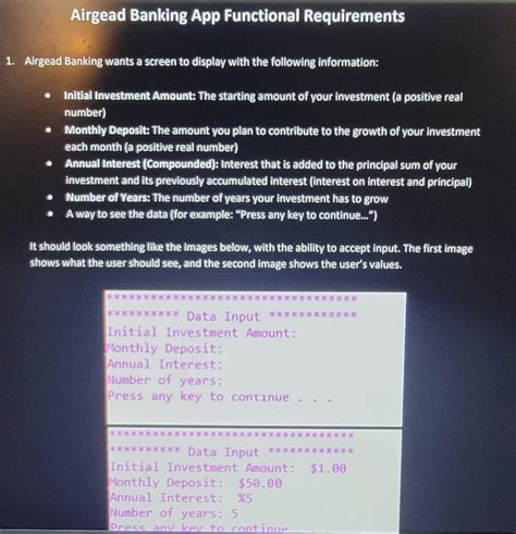 Solved You Are Asked To Collaborate With Airgead Banking