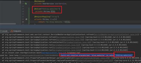在使用nacos作为统一配置中心的时候，项目中使用value注解从nacos获取值，一直报错 腾讯云开发者社区 腾讯云
