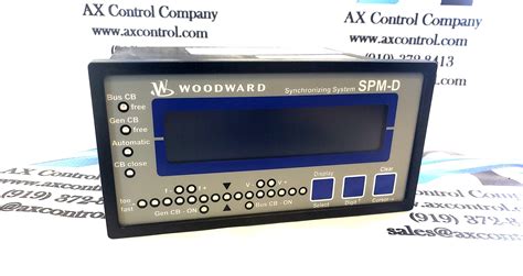 The Woodward Spm D10x Synchronizer Is A Microprocessor Based Synchronizer Designed For Use On