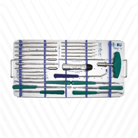 Acl Pcl Instrument Set Mj Surgical