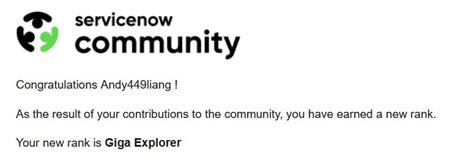 Andy L On Linkedin Servicenow Gigaexplorer Servicenowcommunity