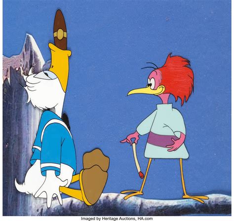 Clown Of The Jungle Donald Duck And The Aracuan Bird Production Cel