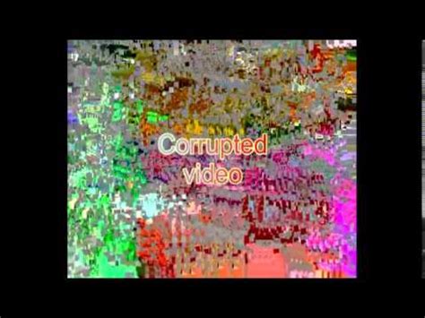 Corrupted Video YouTube