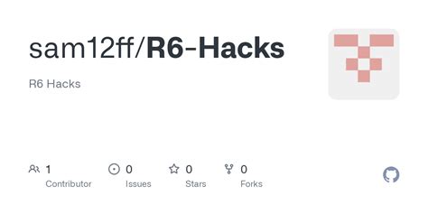 Github Sam12ffr6 Hacks R6 Hacks