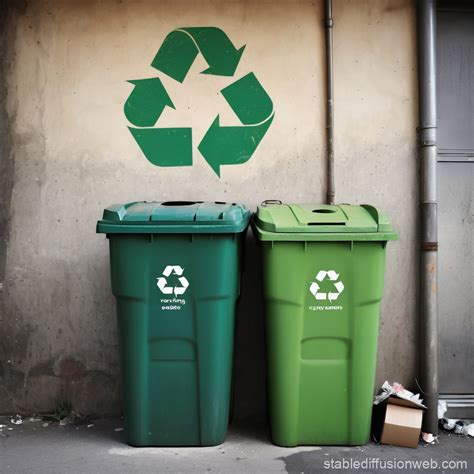 Meaningful Recycling And Waste Separation Picture Stable Diffusion Online