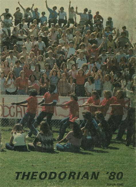 1980 Yearbook From Theodore High School From Theodore Alabama