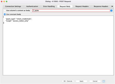 Authorization With An Api Key Post Request Knime Analytics Platform