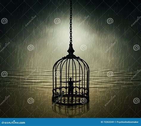 Trapped Stock Image Image Of Hopelessness Dark Captivity 72263249