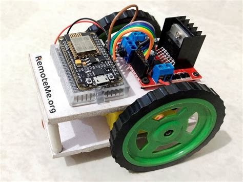 Wifi Controlled Robot Using Esp8266