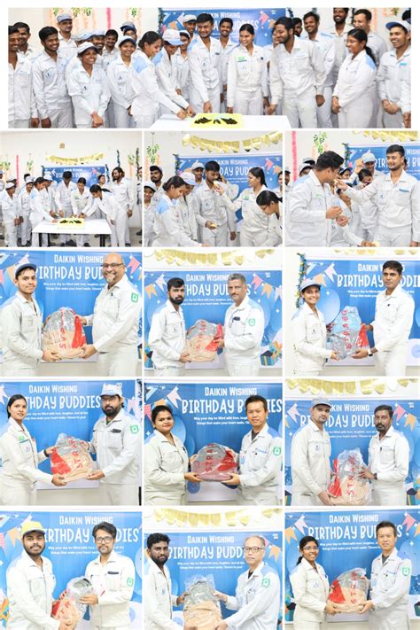 Arun Prasad S On Linkedin Daikinoctoberbirthdays Teamspirit Employeeengagement