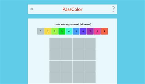 Create A Strong Password With Color Strong Password Coding Bar Chart