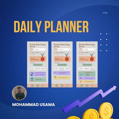 Daily Planner Ui With Flutter Mohammad Usama Posted On The Topic Linkedin
