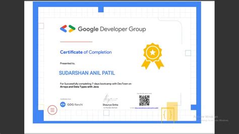 Sudarshan Patil On Linkedin Array And Data Types With Java