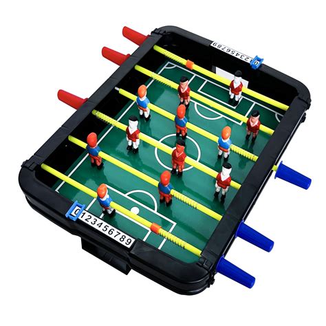 Adofi Tabletop Foosball Table Portable Mini Soccer Game Set With Balls