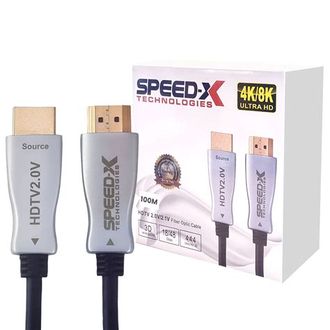 Speed X Fiber Hdmi Cable 2 0 2 1 Aoc Active Optical Cable Support 4k 8k Uhd