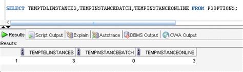 Application Engine Part 4 Temporary Tables And Parallel Processing