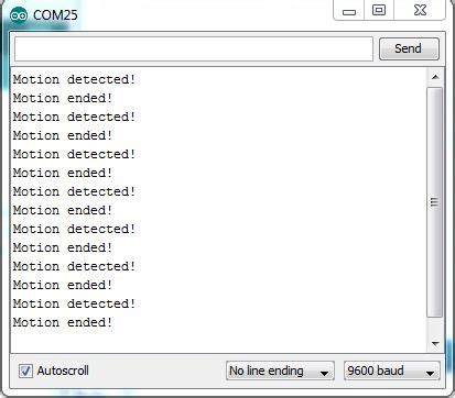 Arduino Motion Detector Using Pir Sensor Arduino Geek