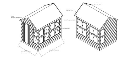 Apex Potting Shed Bespoke Sizes Ruby Group