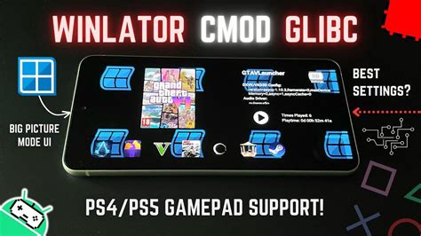 WINLATOR CMOD GLIBC On Android Test Setup Best Settings YouTube