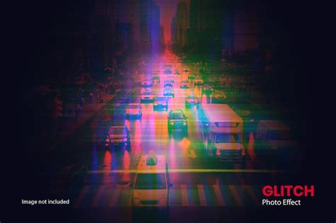 Premium Psd Night Footage Horror And Glitch Effect