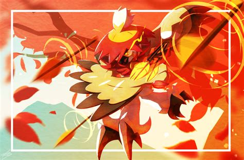 Hisuian Decidueye Pokemon Drawn By Ewokakukaede Danbooru