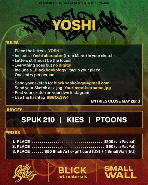 Blackbookology X Steez Wars “yoshi” Blackbook Graffiti Battle