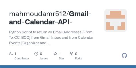 Gmail And Calendar Api Gmailapipy At Main · Mahmoudamr512gmail And
