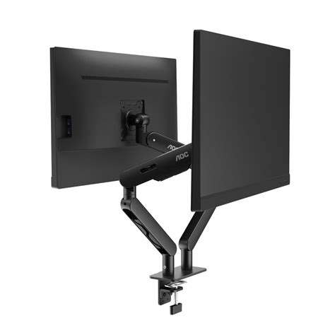 AOC AM420B Articulating Dual Monitor Arm Computers Tech Parts Accessories Computer Parts