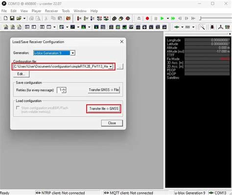 Configuring The SimpleRTK B Heading Kit To ArduPilot With External RTK Corrections Unmanned