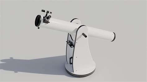 Dobson Based Newtonian Telescope 3d Model Cgtrader