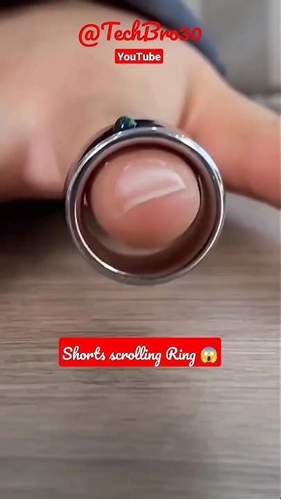 Amazing Gadgets 😱 Shorts Scrolling Ring Shortsfeed 2023 Scrollingring Youtube