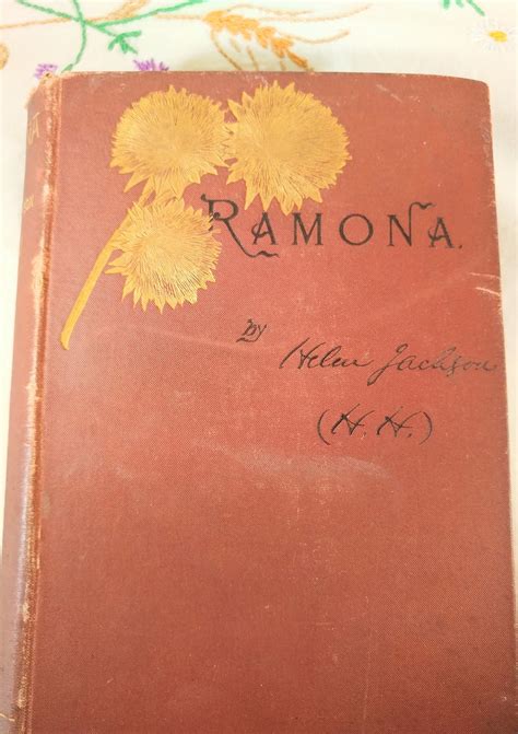 Ramona By Helen Hunt Jackson 1884 First Edition Hard Cover Etsy
