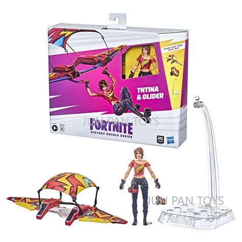 Figuras De Acción De Fortnite Victory Royale Series Tntina Y Glider