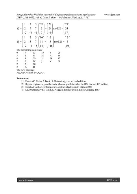 Cryptographic Technique Used Lower And Upper Triangular Decomposition Method Pdf Information