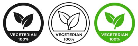 Vegetarian Symbol Vector 353322 Vegan Vegetarian Icons Images Stock
