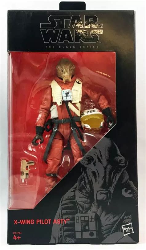Star Wars The Black Series 6 14 X Wing Pilot Asty