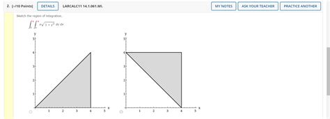solved 2 [ 10 points] details larcalc11 14 1 061 mi my