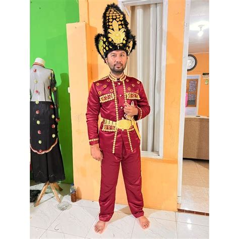 Jual Baju Adat Pengantin Gorontalo Full Set Cewe Atau Cow Shopee