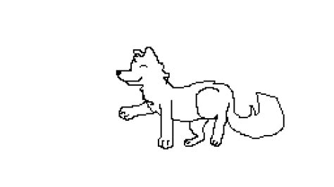 Pixilart Dancing Wolf By Artsymudkip