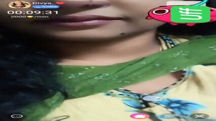 Divya On Chamet Boobs Show With Face