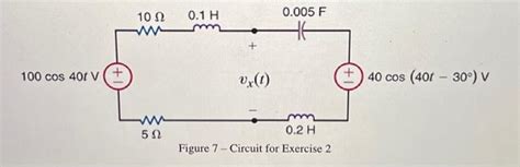 Solved Figure Circuit For Exercise 2 Chegg Com