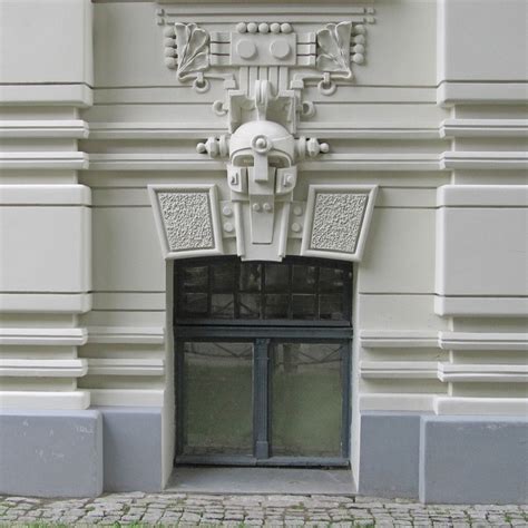 Riga Jugendstil 005 Jugendstil Riga Stil